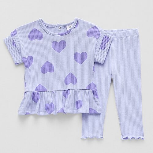 Click here for Okie Dokie Baby Girls 2-pc. Pant Set  9 Months  Pu... prices