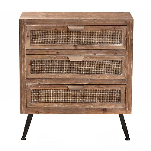 Click here for Calida Bedroom Collection 3-Drawer Chest  One Size... prices