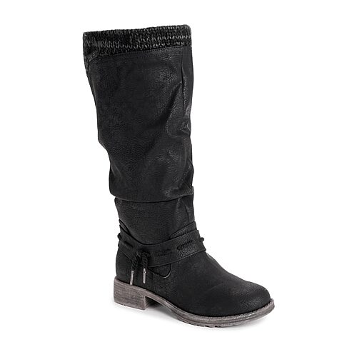 Click here for Muk Luks Womens Bianca Beverly Stacked Heel Winter... prices