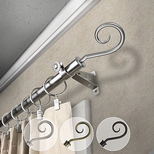 Click here for Rod Desyne 13/16 Adjustable Curtain Rod with Curl... prices