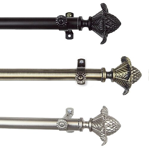 Click here for Rod Desyne 13/16 Adjustable Curtain Rod with Bloom... prices