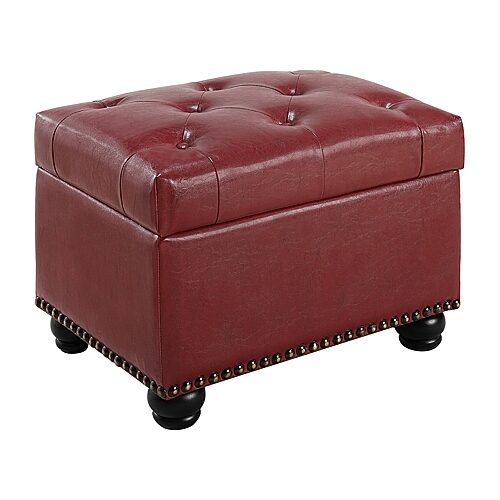 Click here for 5th Avenue Storage Ottoman  One Size  Red prices