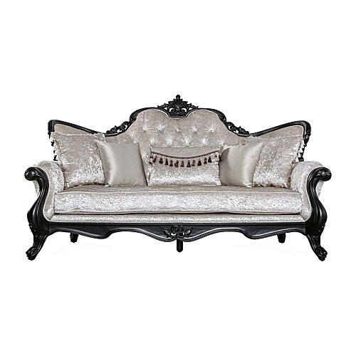 Click here for Furniture of America Raya Roll-Arm Sofa  One Size... prices