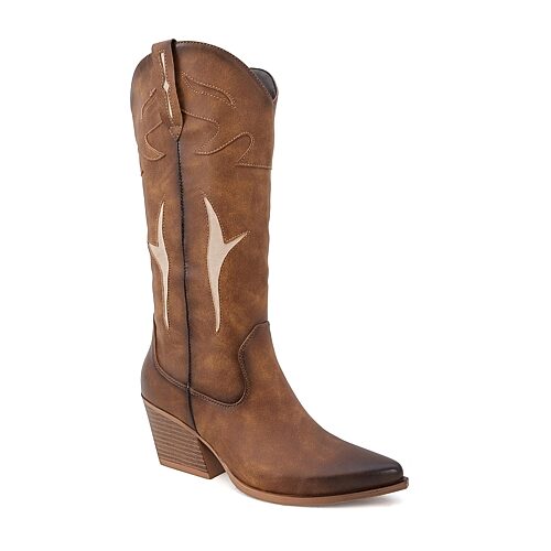 Click here for Yoki Womens Gayle-34 Stacked Heel Cowboy Boots  9... prices