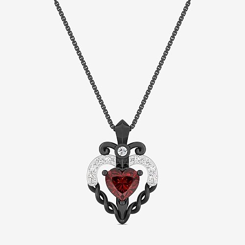 Click here for Evil Queen (I2  I) Womens 1/2 CT. T.W. Genuine Red... prices