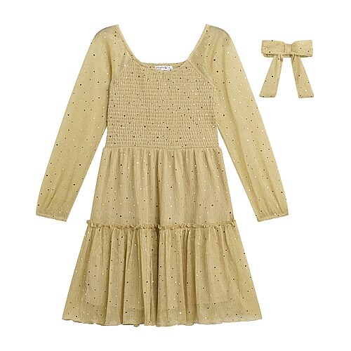 Click here for Knit Works Big Kid Girls Embellished Long Sleeve A... prices
