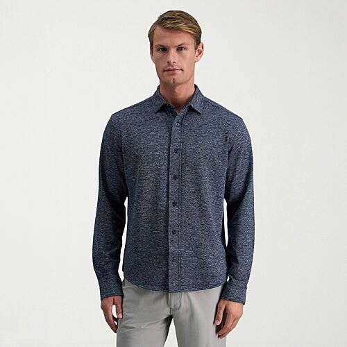 Click here for Haggar Stretch Twill Mens Long Sleeve Regular Fit... prices