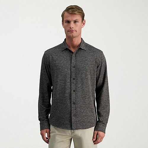 Click here for Haggar Stretch Twill Mens Long Sleeve Regular Fit... prices