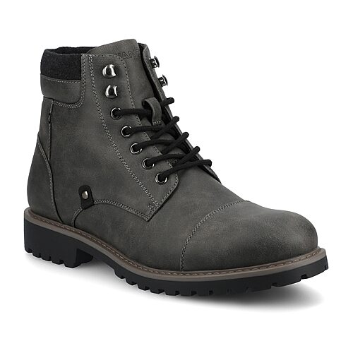 Click here for Vance Co Mens Block Heel Combat Boots  13 Wide  Bl... prices