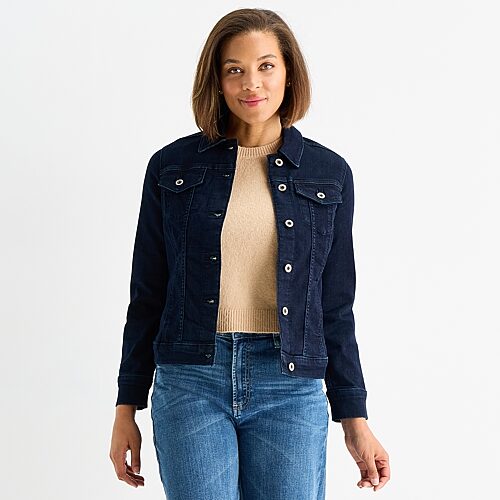 Click here for Liz Claiborne Womens Tall Denim Midweight Jacket... prices
