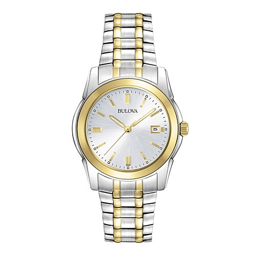 Click here for Bulova Mens Chronograph Two Tone Stainless Steel B... prices
