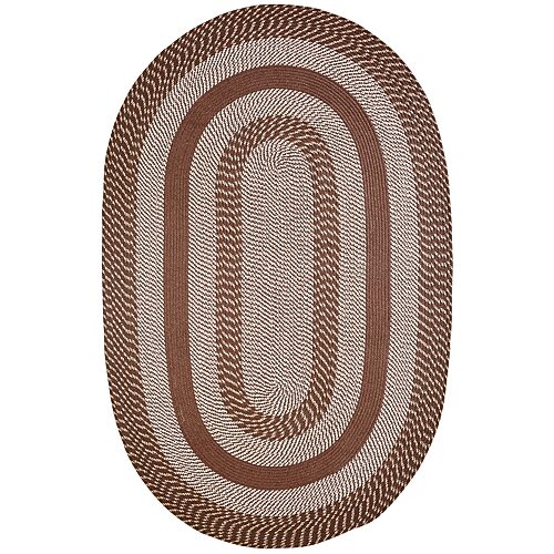 Click here for Better Trends Newport Braid Oval Rug  One Size  Br... prices