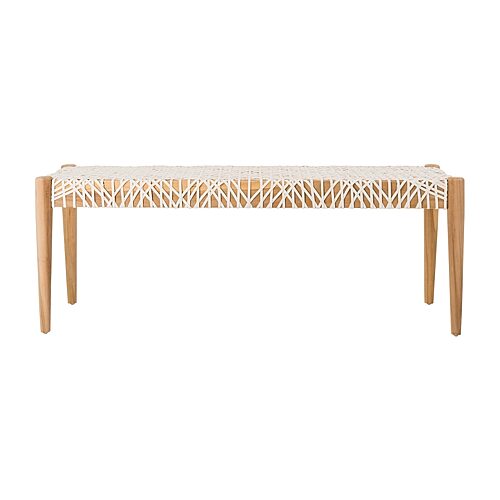 Click here for Safavieh Bandelier Leather Weave Bench prices