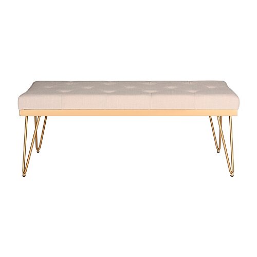 Click here for Marcella Bench  One Size  Beige prices