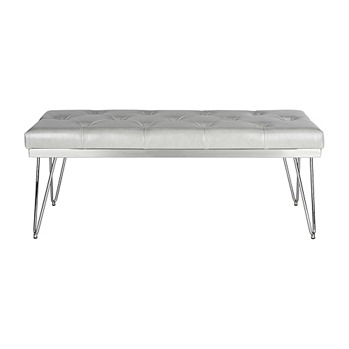 Click here for Marcella Bench  One Size  Gray prices