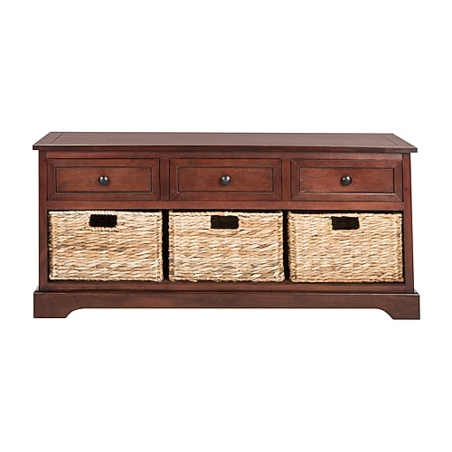 Click here for Rosewind 3 Drawer Storage Unit - Dark Cherry prices