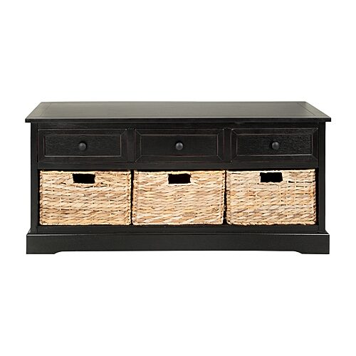 Click here for Rosewind 3 Drawer Storage Unit - Distressed Black prices