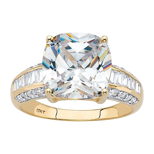 Click here for DiamonArt Womens 3 1/4 CT. T.W. White Cubic Zircon... prices