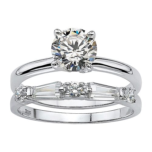 Click here for DiamonArt Womens 2 CT. T.W. White Cubic Zirconia S... prices