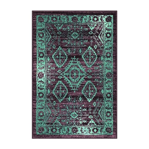 Click here for Maples Nora Bordered Indoor Rectangular Accent Rug... prices