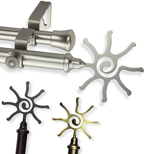 Click here for Rod Desyne Double 13/16 Adjustable Curtain Rod wit... prices