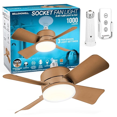 Click here for Bell + Howell Socket With Warm Lighting And Remote... prices