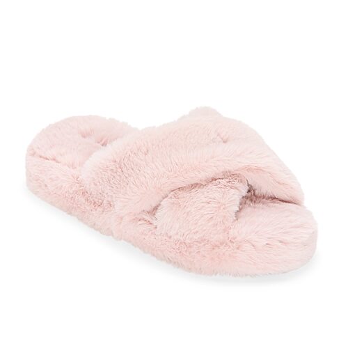 Click here for Mixit Criss Cross Womens Slip-On Slippers  Small... prices