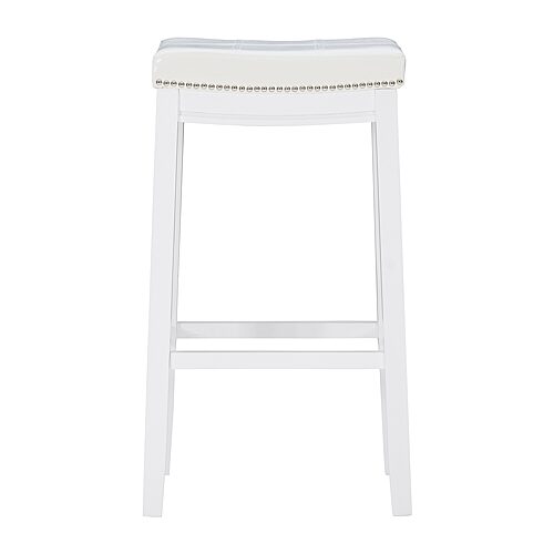 Click here for Coovewood Upholstered Bar Stool  One Size  White prices