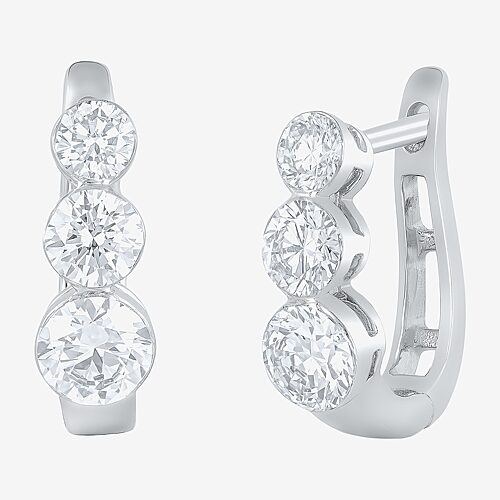 Click here for Floating Diamonds (F / Vs2) Womens 2 CT. T.W. Lab... prices
