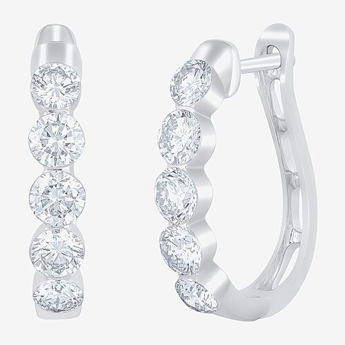 Click here for Floating Diamonds (F / Vs2) Womens 2 CT. T.W. Lab... prices
