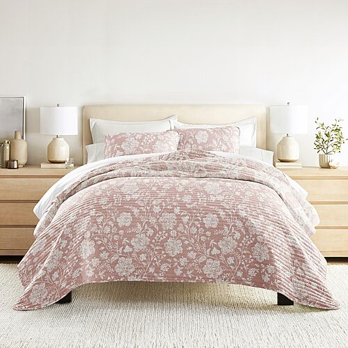 Click here for Soft Essentials Ultra-Soft Textured Floral Reversi... prices