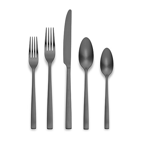 Click here for Ornative Lola 20-pc. Flatware Set  One Size  Black prices