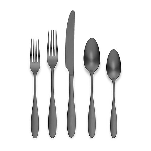 Click here for Ornative Amadea 20-pc. Flatware Set  One Size  Bla... prices