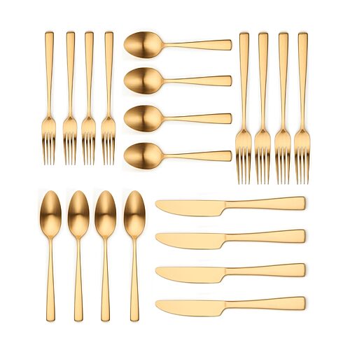 Click here for Ornative Adila 20-pc. Flatware Set  One Size  Gold prices