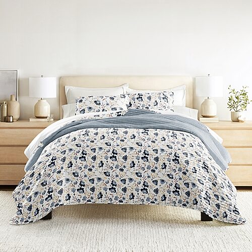 Click here for ienjoy Home French Jacobean Reversible 2-Pc. Quilt... prices