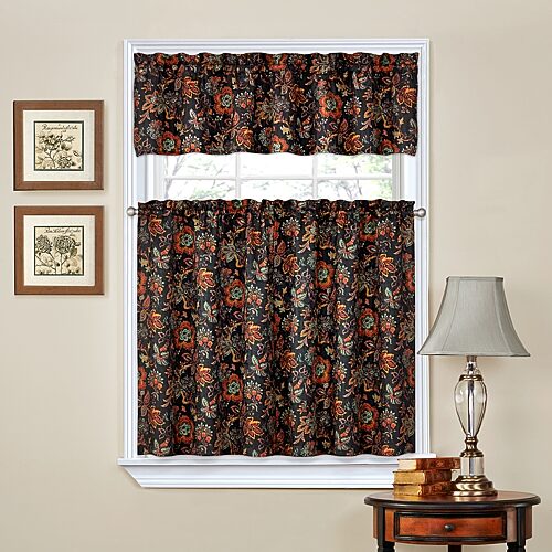 Click here for Waverly Navarra 3-pc. Curtains & Drapes Window Set... prices