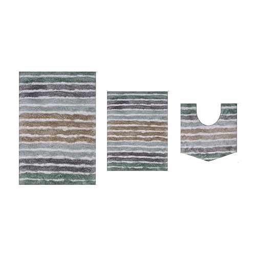 Click here for Home Weavers Inc Impression 3-pc. Bath Rug Set  On... prices
