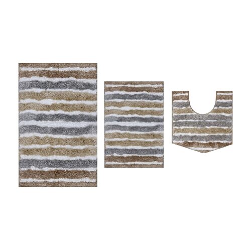 Click here for Home Weavers Inc Impression 3-pc. Bath Rug Set  On... prices