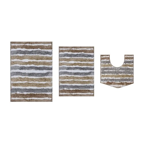 Click here for Home Weavers Inc Impression 3-pc. Bath Rug Set  On... prices