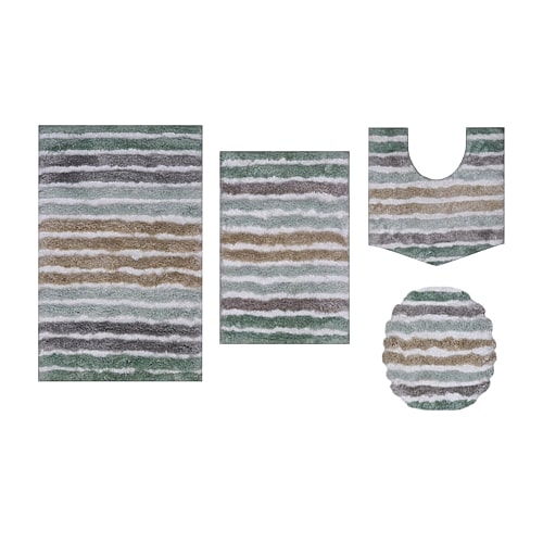Click here for Home Weavers Inc Impression 4-pc. Bath Rug Set  On... prices