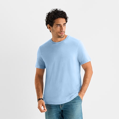 Click here for St. Johns Bay Super Soft Mens Crew Neck Short Slee... prices