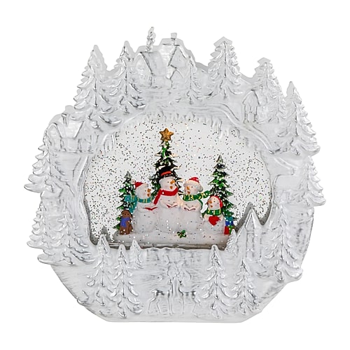 Click here for Northlight 9.5in Led Snowmen Christmas Snow Globe... prices