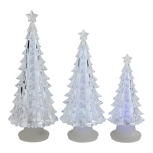 Click here for Northlight Led Acrylic Tree 3-pc. Lighted Christma... prices