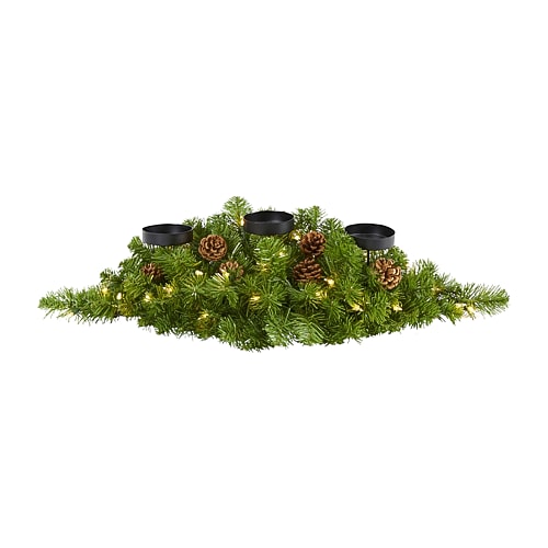 Click here for Nearly Natural 30in. Pine With Lights And Pine Con... prices