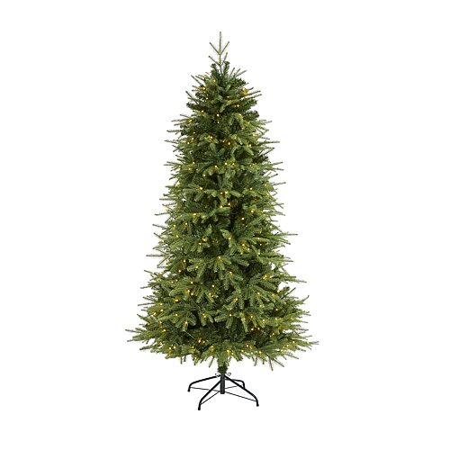 Click here for Nearly Natural 6 Foot Natural Look Fir With 1870 B... prices