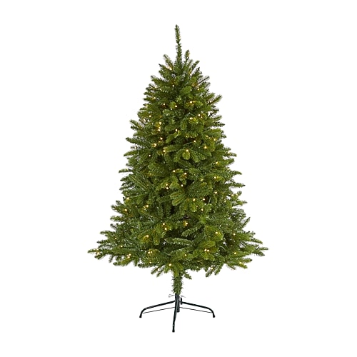 Click here for Nearly Natural 5 Foot Natural Look Spruce With 200... prices