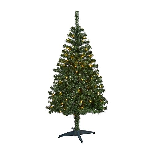 Click here for Nearly Natural 4 Foot Northern Tip Pine With 100 C... prices