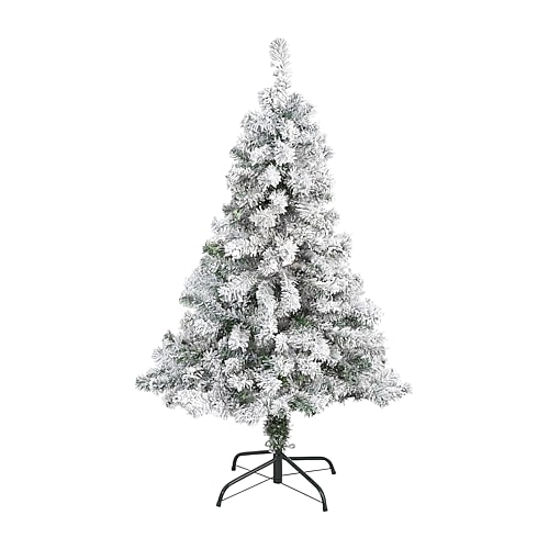 Click here for Nearly Natural 4 Foot Rock Springs Flocked Spruce... prices