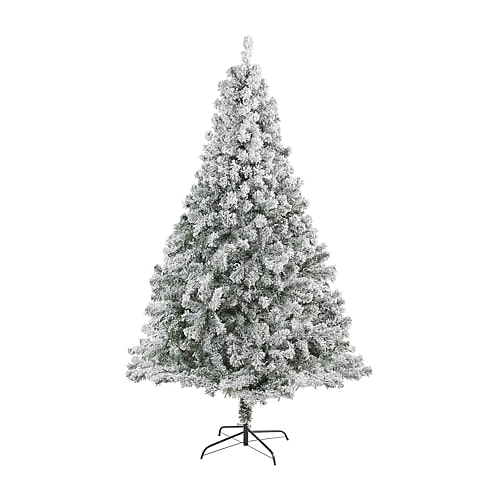Click here for Nearly Natural 7 Foot Rock Springs Flocked Spruce... prices