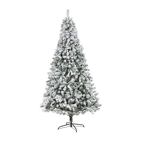 Click here for Nearly Natural 8 Foot Rock Springs Flocked Spruce... prices